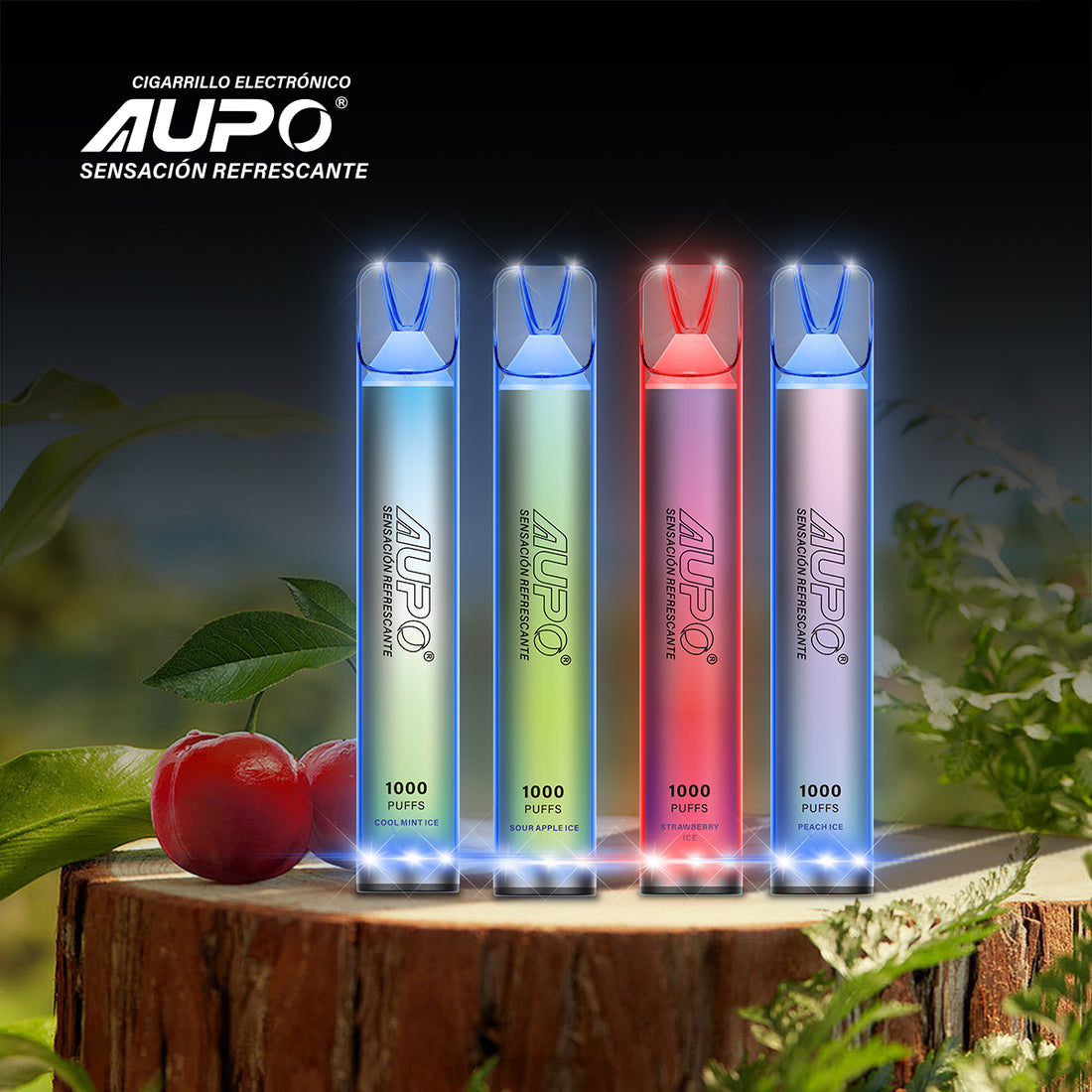 Vape desechable de luces 1,000 puffs – AUPOVAPES